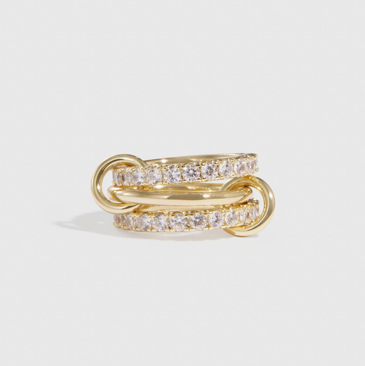 Quintuplet Interlocking Bare Links Ring – DRAE